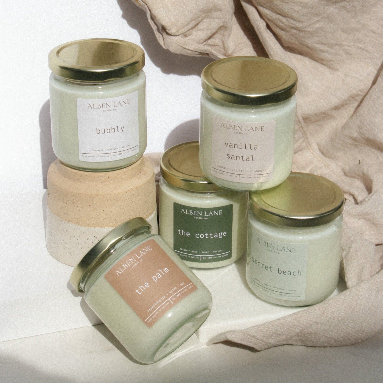 the signature collection – Alben Lane Candle Co.